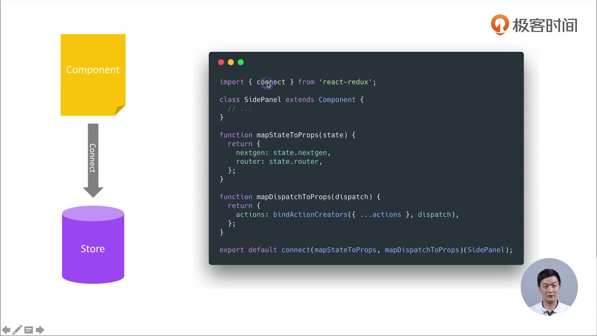 12 Redux 3 ：在react中使用redux 极客时间